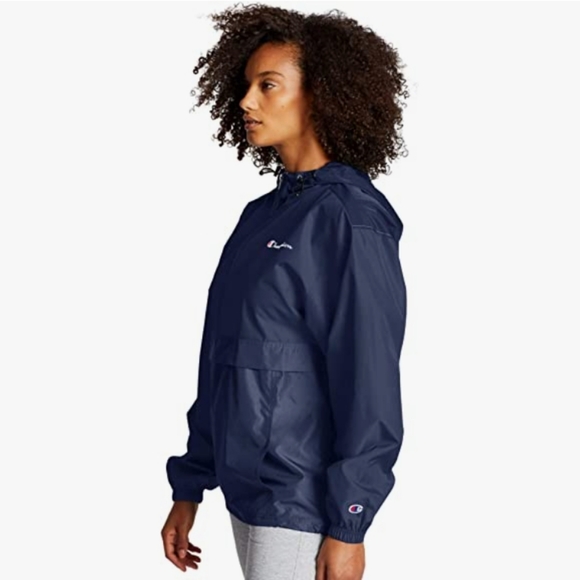 Champion | Jackets & Coats | Champion Womens Packable Print Windbreaker ...